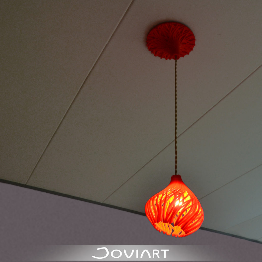 'Rooted light' plafondlamp - Joviart 'Art To Touch' - Design sieraden ...